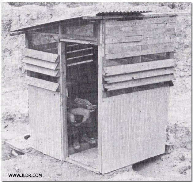 Latrines built and used in Vietnam circa 1966 Latrines built and used in Vietnam circa 1966