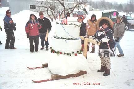 The 10th Ever Outhouse Classic Race in Trenary, Michigan held in 2003
